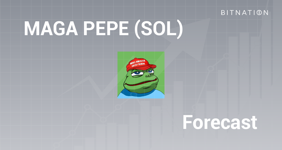 MAGA PEPE (SOL) (MAGAPEPE) Price Prediction 2024, 2025 - 2030