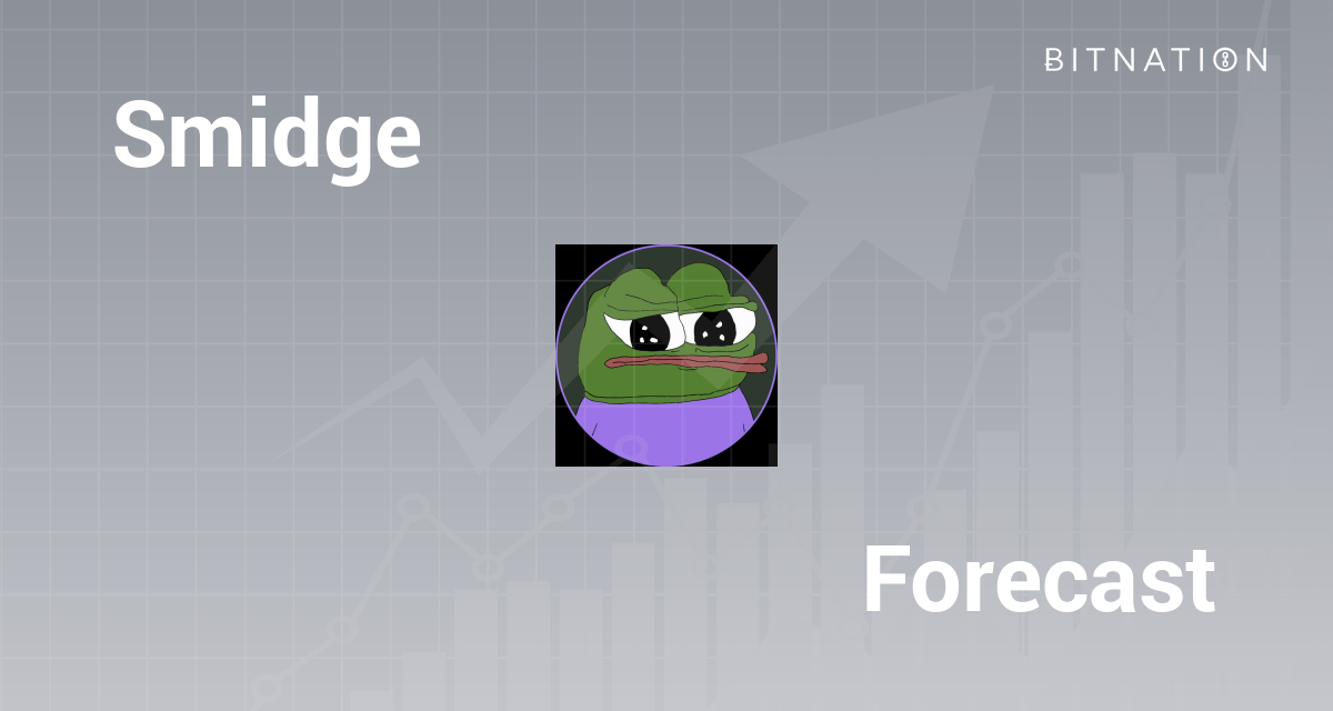Smidge (SMIDGE) Price Prediction 2024, 2025 - 2030